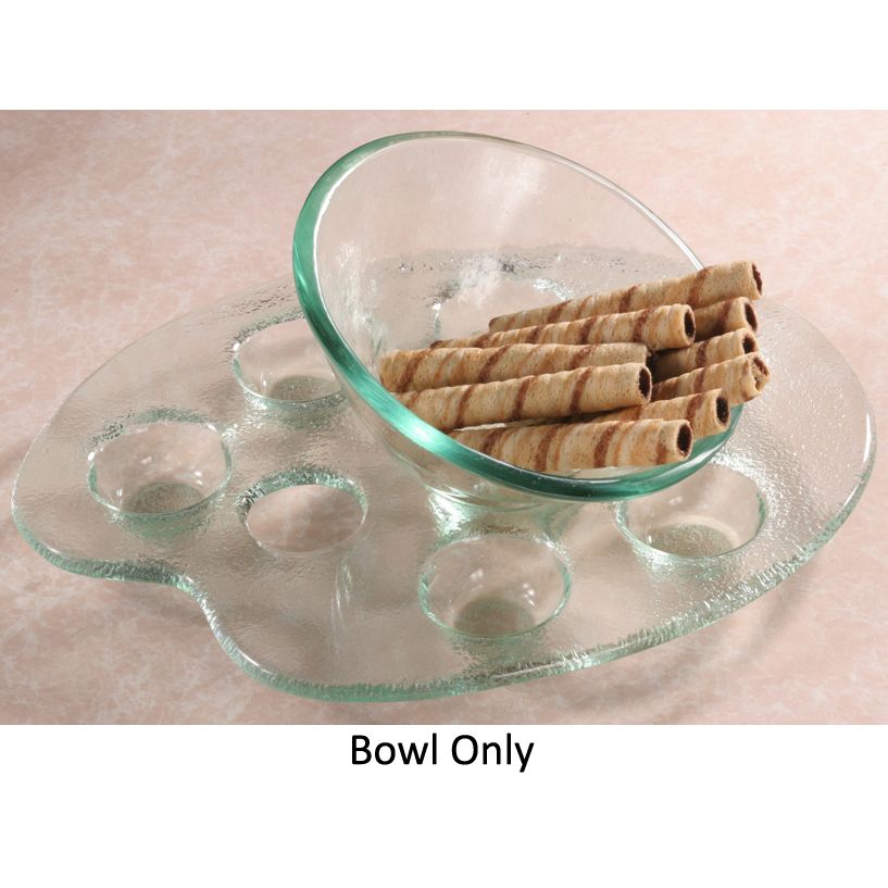 Small Clear Glass Dipping Bowl | Wasserstrom