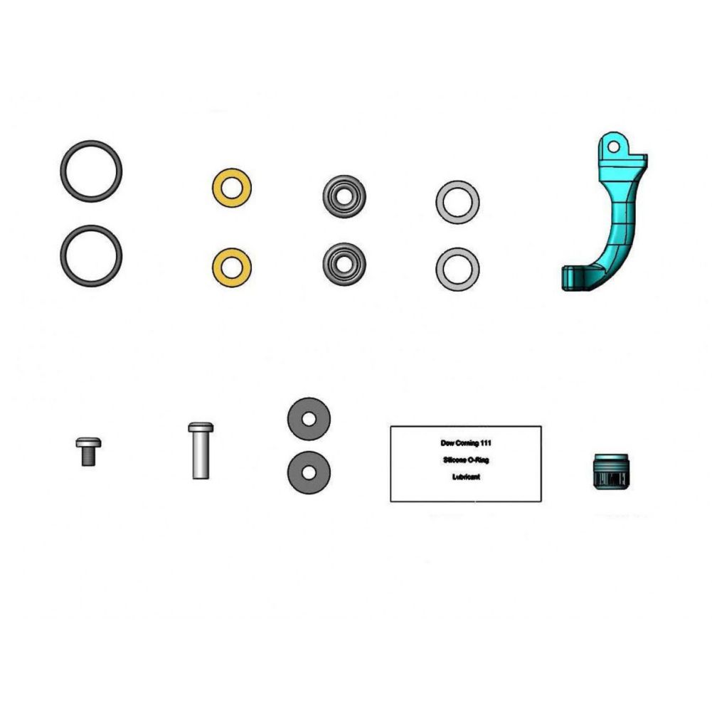 T & S Brass B-1255 Glass Filler Repair Kit | Wasserstrom