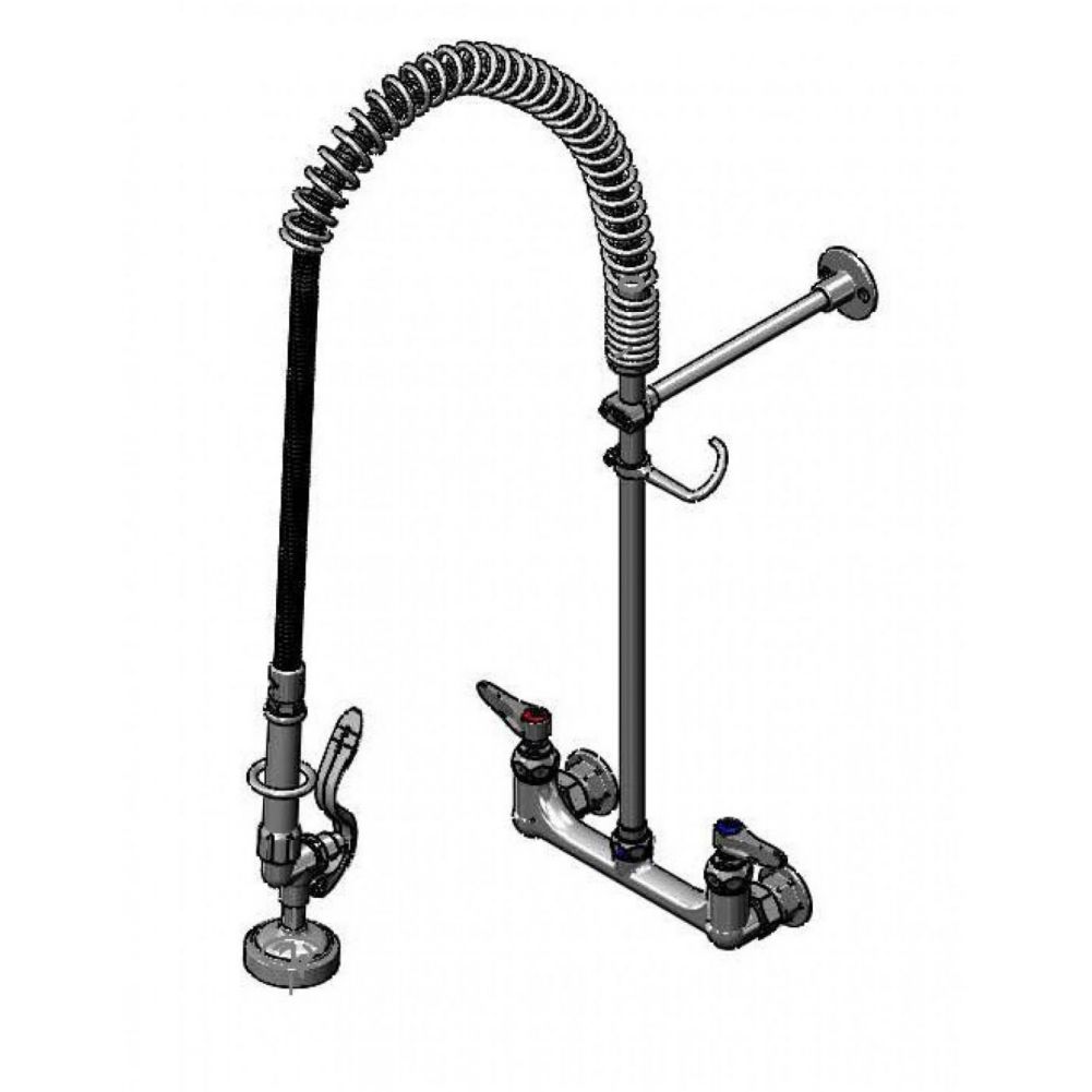 T & S Brass B-0133-B9 Pre-Rinse Unit With 44" Hose And 9" Bracket ...