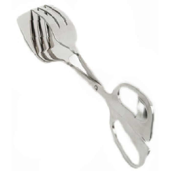 Eastern Tabletop Silver-Plated 10" Vista Pastry Scissors Tong | Wasserstrom