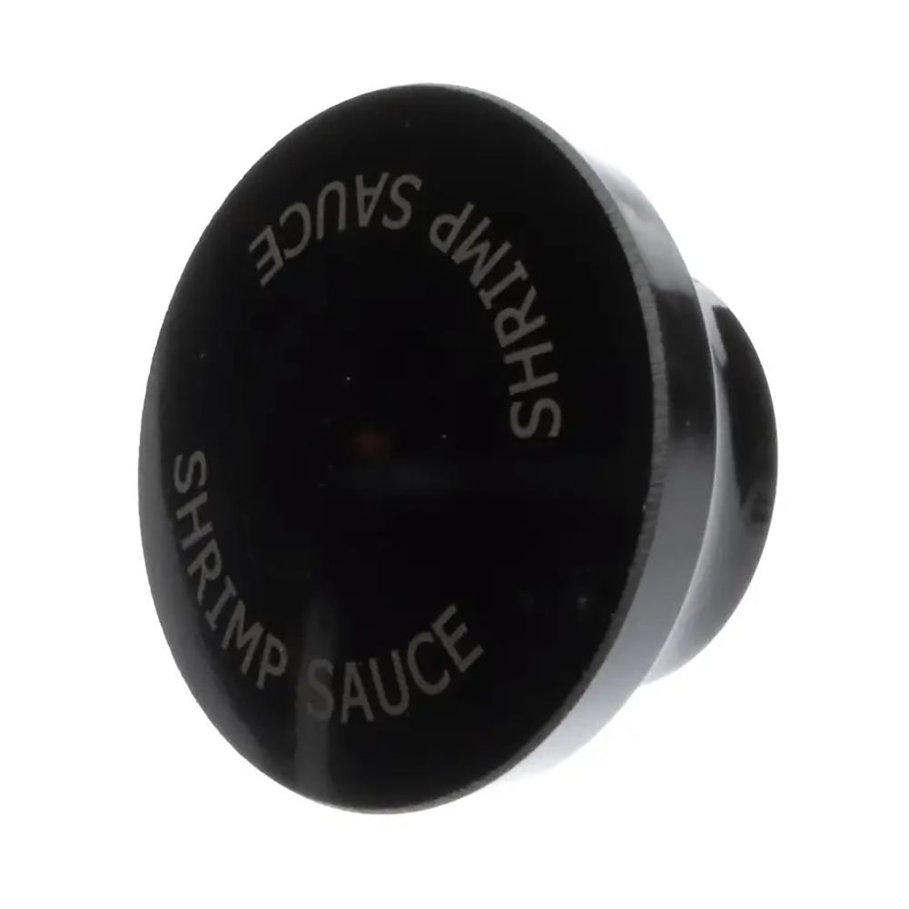 Server Products 82023-002 Walnut "Shrimp Sauce" Pump Knob | Wasserstrom