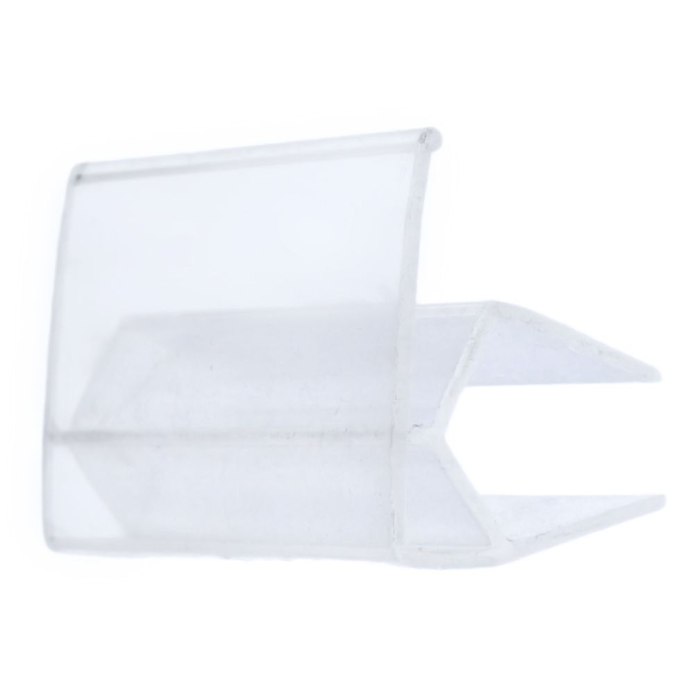 Clear Ticket Holder for Wood Shelves, 3 x 1" | Wasserstrom