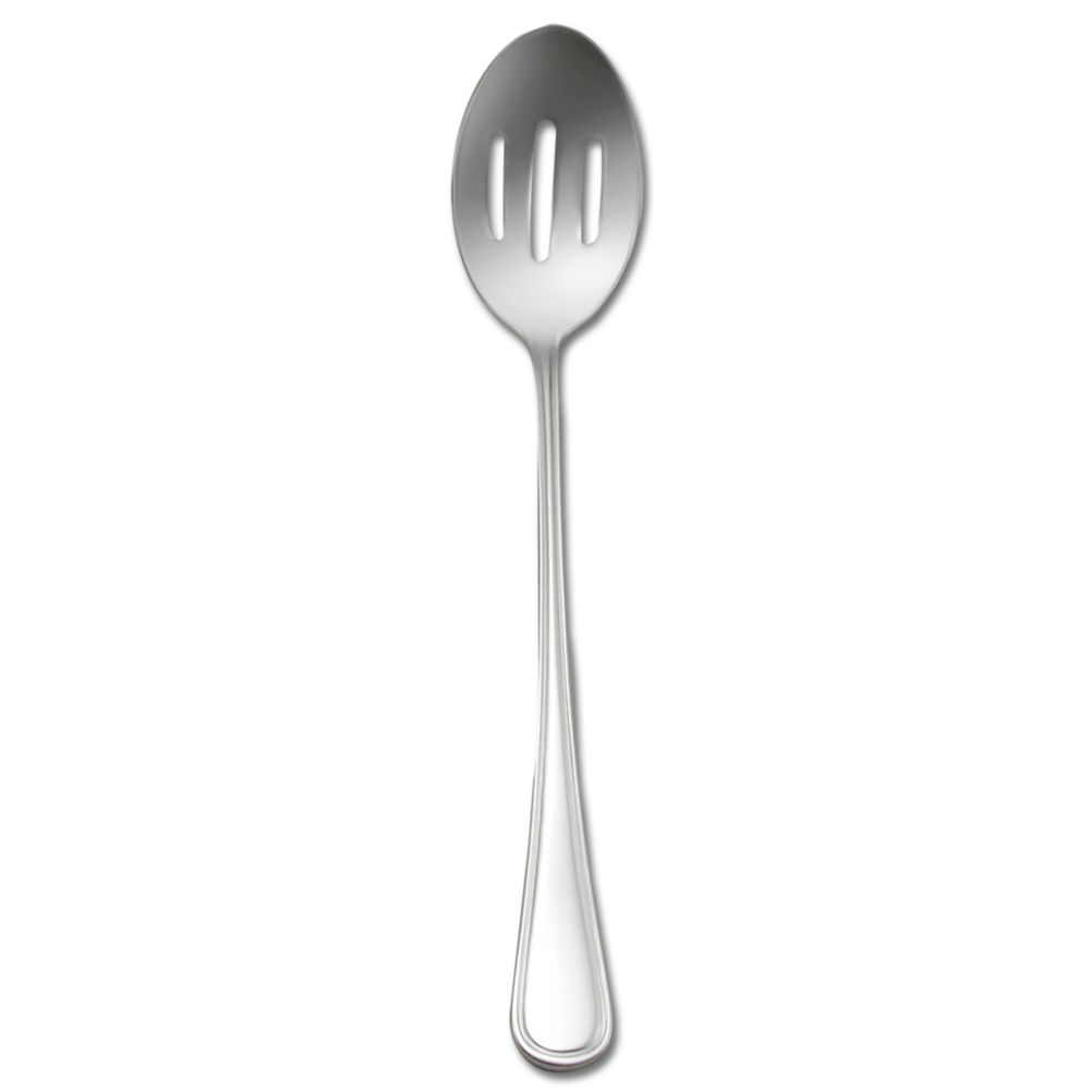 Oneida T012SBSF New Rim! S/S Slotted Banquet Spoon - Dozen": | Wasserstrom
