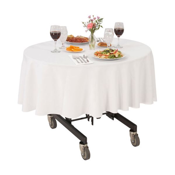 Sico America Trifold Oval Room Service Table | Wasserstrom