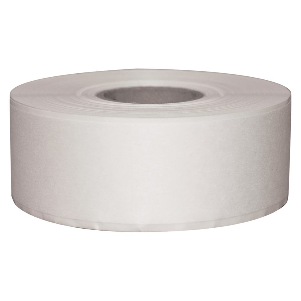DayMark 112021 DissolveMark 1" x 30 Yd Blank White Tape | Wasserstrom
