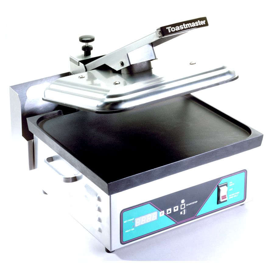 Toastmaster® Silverstone Supra® 208V Smooth Sandwich Griddle | Wasserstrom