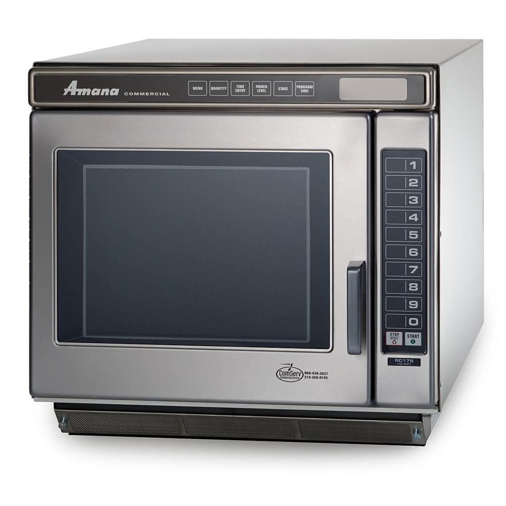 Amana® Commercial RC17S2 Heavy Volume 1700 Watt Microwave Oven ...