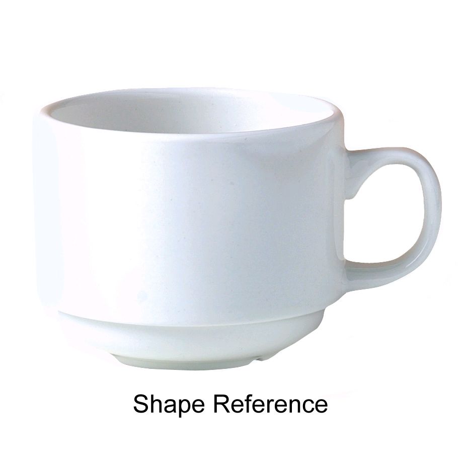 Steelite 9050C333 Monaco Piccadilly 3 Oz Stacking Cup - 36 / CS ...