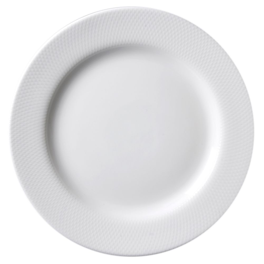 Vertex® China Rubicon Linear Twilight 9" Plate | Wasserstrom