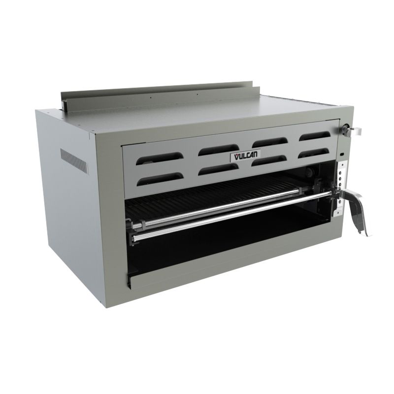 Vulcan 36SB Gas 66,000 BTU Salamander Broiler with 6 Burners | Wasserstrom