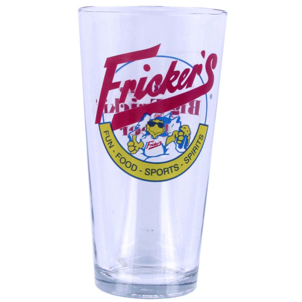 Fricker's Logo'd 22 Oz Mixing Glass | Wasserstrom