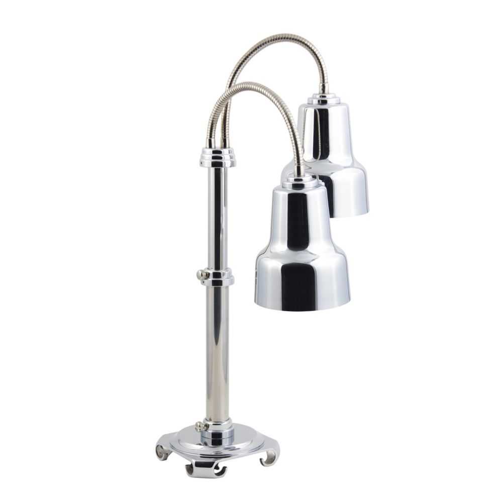 Bon Chef 9685 Free Standing Adjustable Height Double Heat Lamp ...