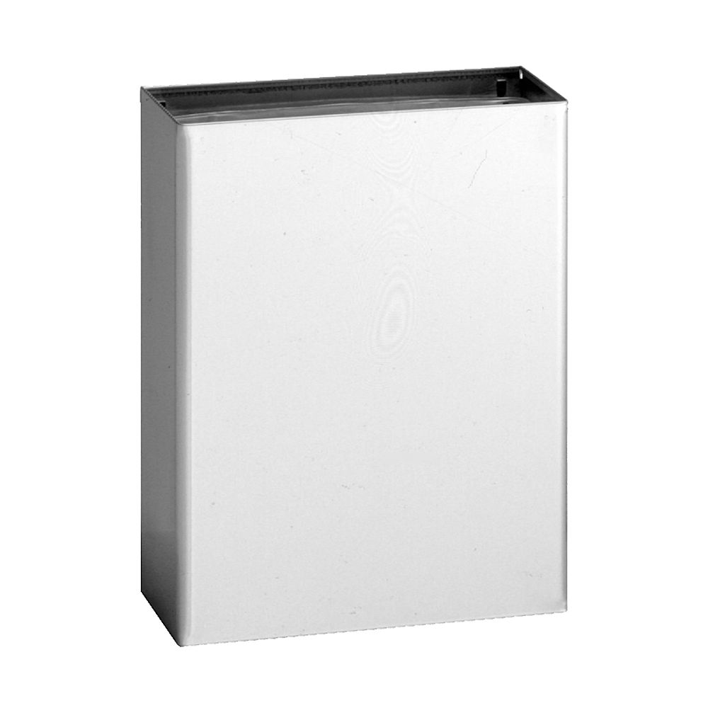 Bobrick B-279 Stainless 6.4 Gallon Surface Mounted Waste Receptacle ...