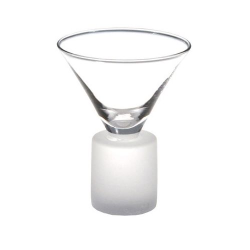 FOH® ASA015FRG23 Frosted 2 Ounce Mini Martini Glass - 12 / CS | Wasserstrom