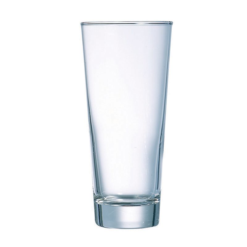 Cardinal E0617 Arcoroc Beaming 9 oz Hi-Ball Glass - 24 / CS | Wasserstrom