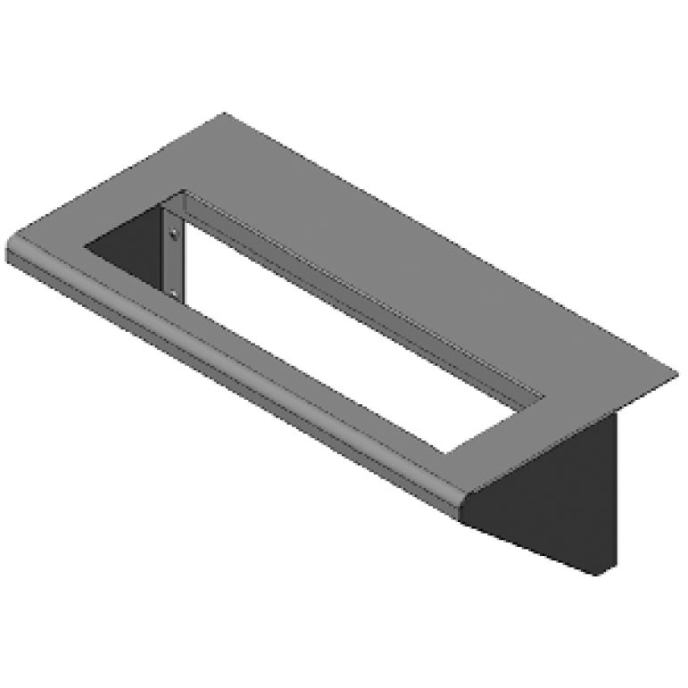 Vulcan CONRAIL-36 Stainless Steel 36" Condiment Rail | Wasserstrom