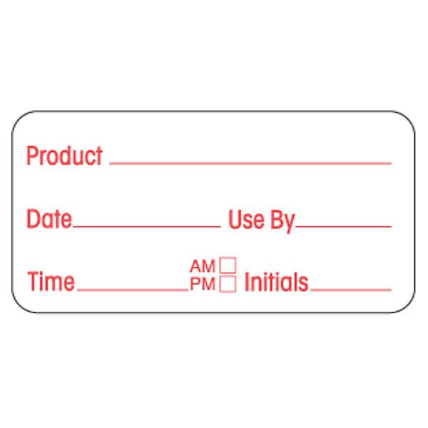 DayDots 10227-01-11 Dissolvable 1" x 2" Product Label - 500 / RL ...