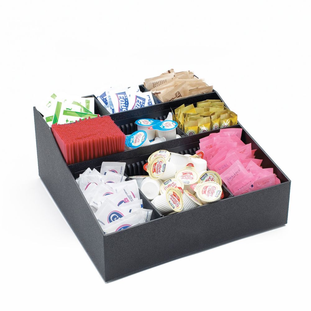 Cal-Mil 1260 ABS 12" x 12" Coffee Amenity Station | Wasserstrom