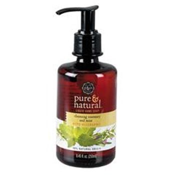 Dial® Pure and Natural® Liquid Hand Soap, 8.45 Oz. | Wasserstrom