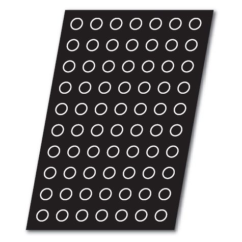 Demarle® FP 02265 Flexipan 0.25 Oz. Half-Sphere Pan with 70 Molds ...