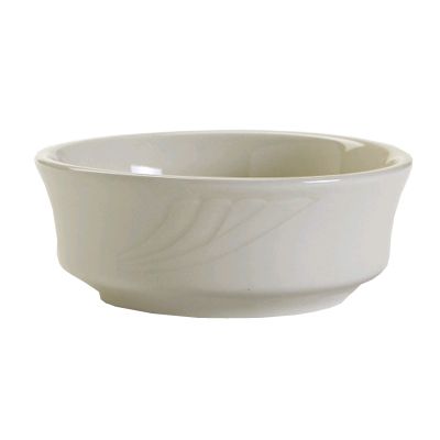 Tuxton YEB-1203 Monterey 11 Oz. Eggshell Bowl - 36 / CS | Wasserstrom