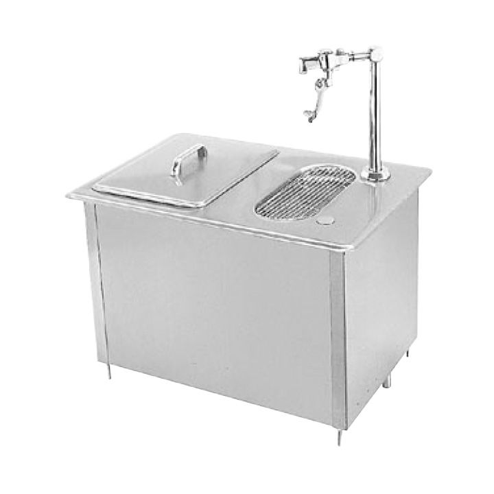 Randell® 9510 Drop-In 21" x 14.63" Water and Ice Station | Wasserstrom