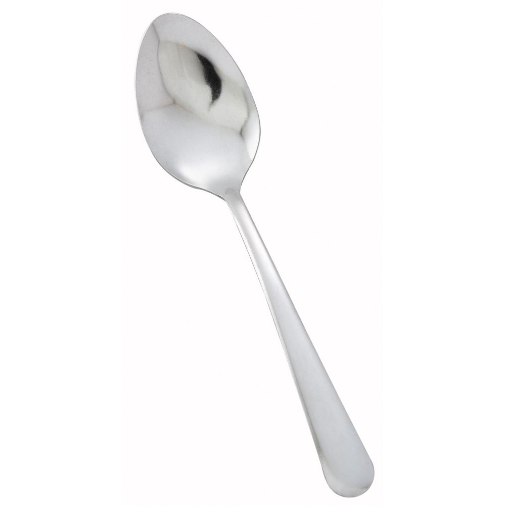 Winco® 0002-03 Windsor Medium Weight Dinner Spoon - Dozen | Wasserstrom