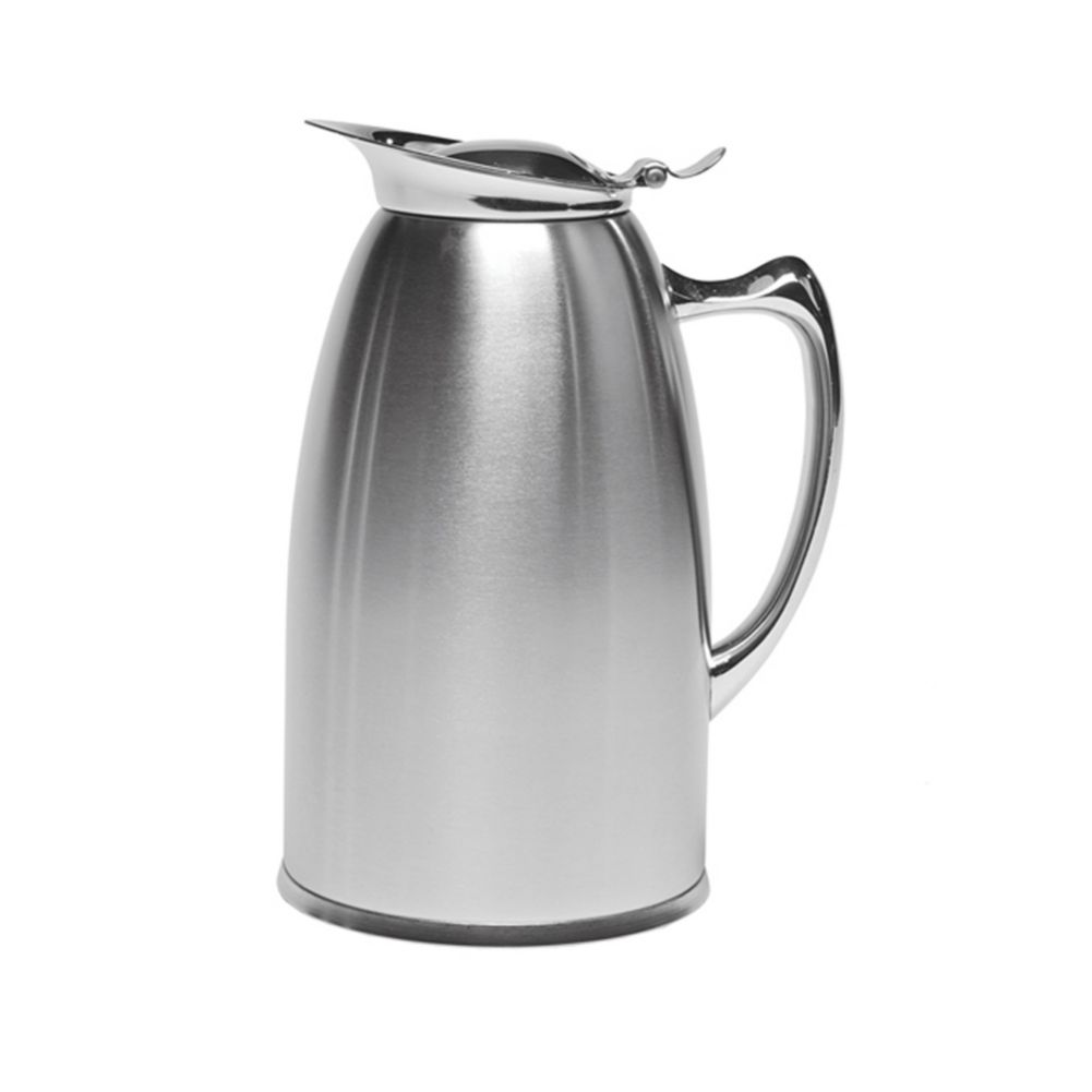 Service Ideas™ WP6SA Brushed S/S 0.6 Liter Insulated Pitcher | Wasserstrom