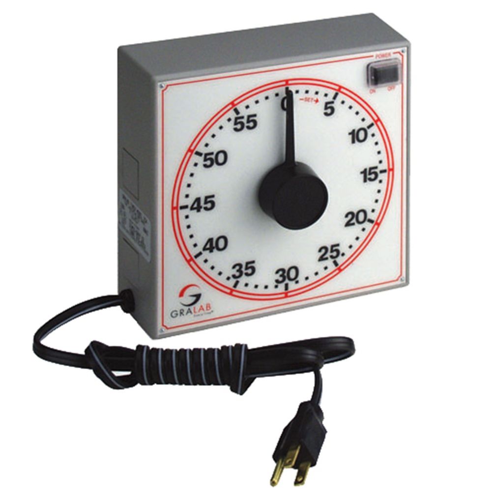 Dimco-Gray 254-160R Electric 60-Minute Gray Food Service Timer ...