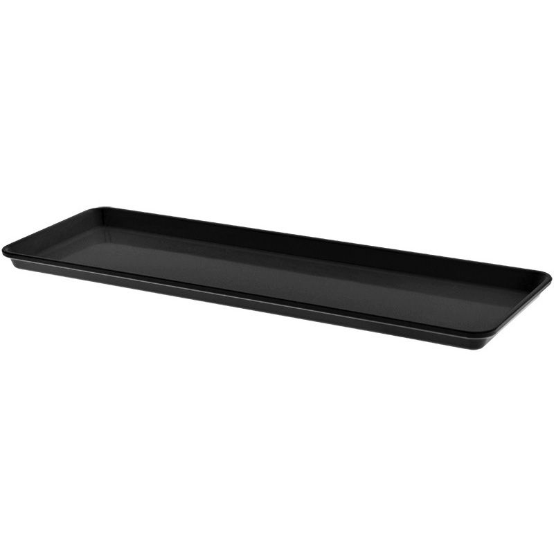 MFG Tray 333007 1669 Black 26" x 9" Supreme Display Tray | Wasserstrom