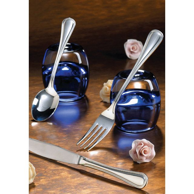 Corby Hall® C7603 Valencia Continental Bouillon Spoon - Dozen | Wasserstrom