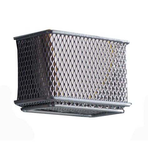 Design Ideas 351309 MagNet™ Small Silver Mesh Bin | Wasserstrom