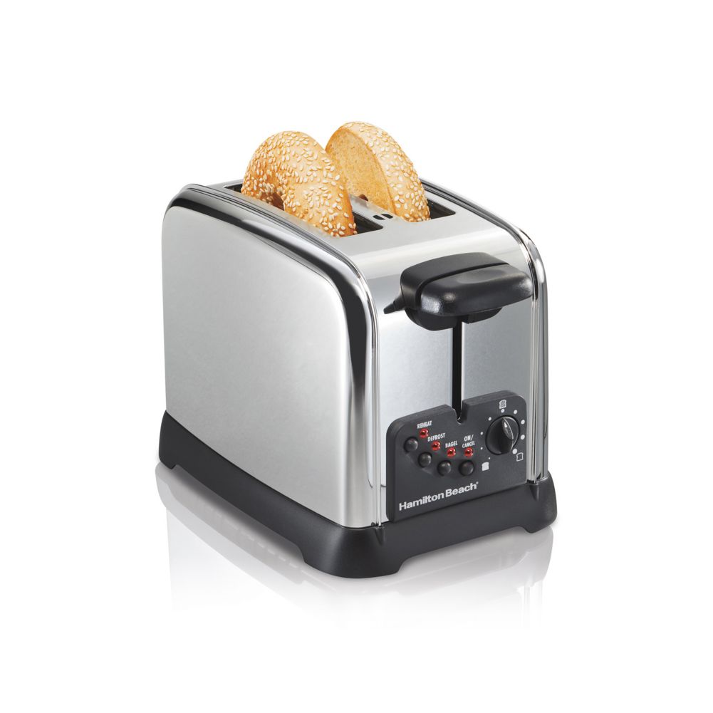 Hamilton Beach 22790 Classic Chrome 2-Slice Toaster | Wasserstrom