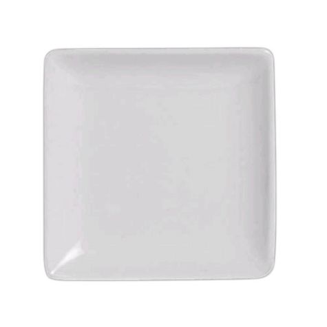 Varick 6900E570 Cafe Porcelain Pub 3-1/2" Square Plate - 36 / CS ...