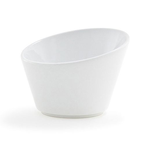 FOH DMU019WHP22 Harmony 10 Ounce Tall Slanted Cup - 6 / CS | Wasserstrom