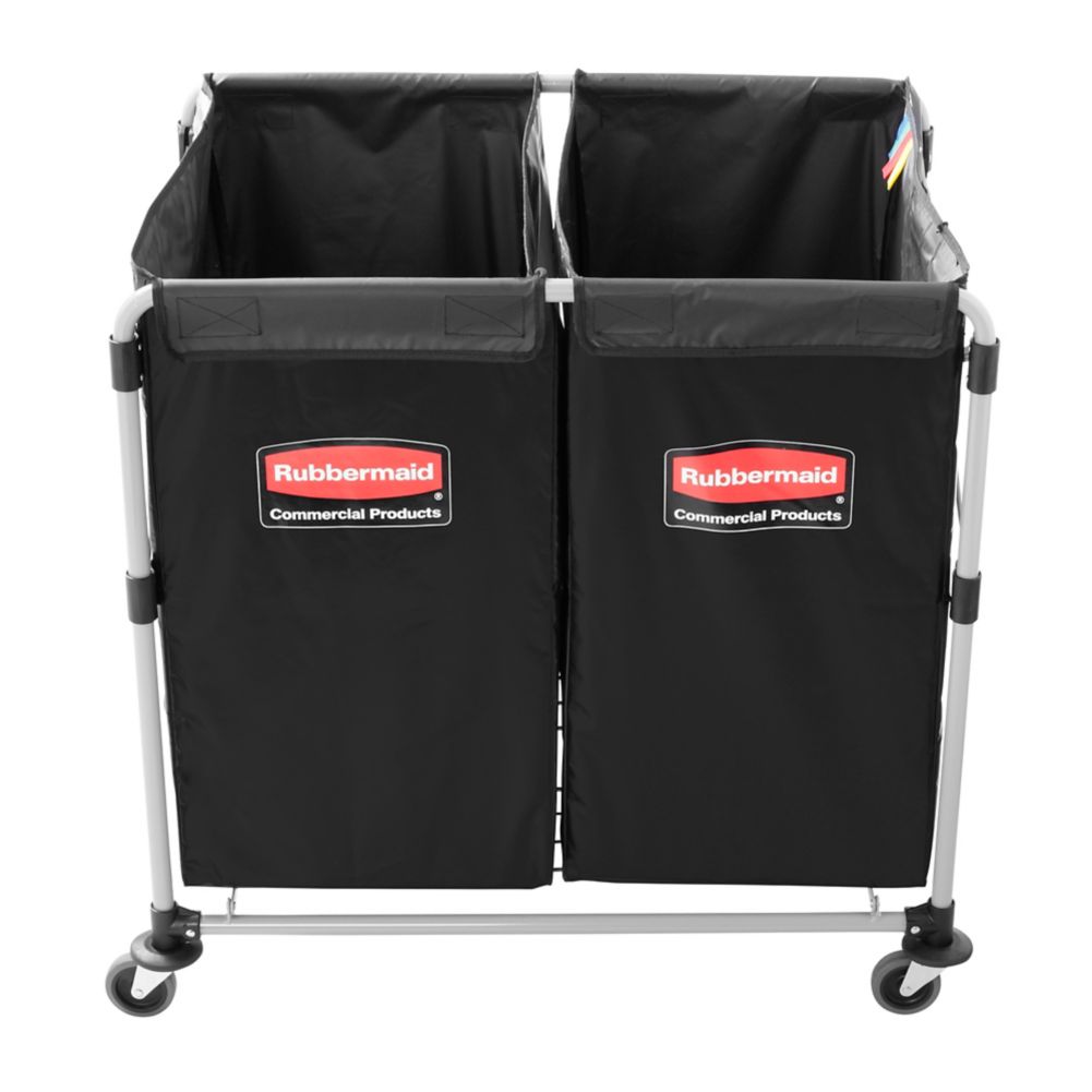 Rubbermaid 1881781 Collapsible Multi-Stream 8 Bushel X-Cart | Wasserstrom
