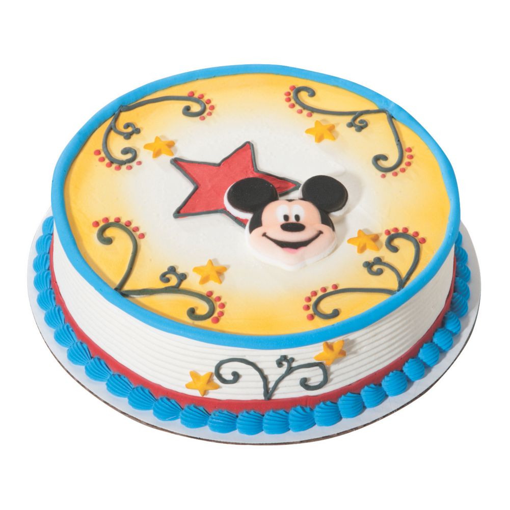 DecoPac 48258 Mickey Mouse And Stars Edible DecoSet - 6 / BX | Wasserstrom