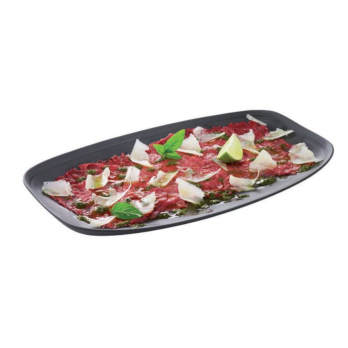 Revol USA 643622 14.3" x8.25" x .75" Carpaccio Tray | Wasserstrom