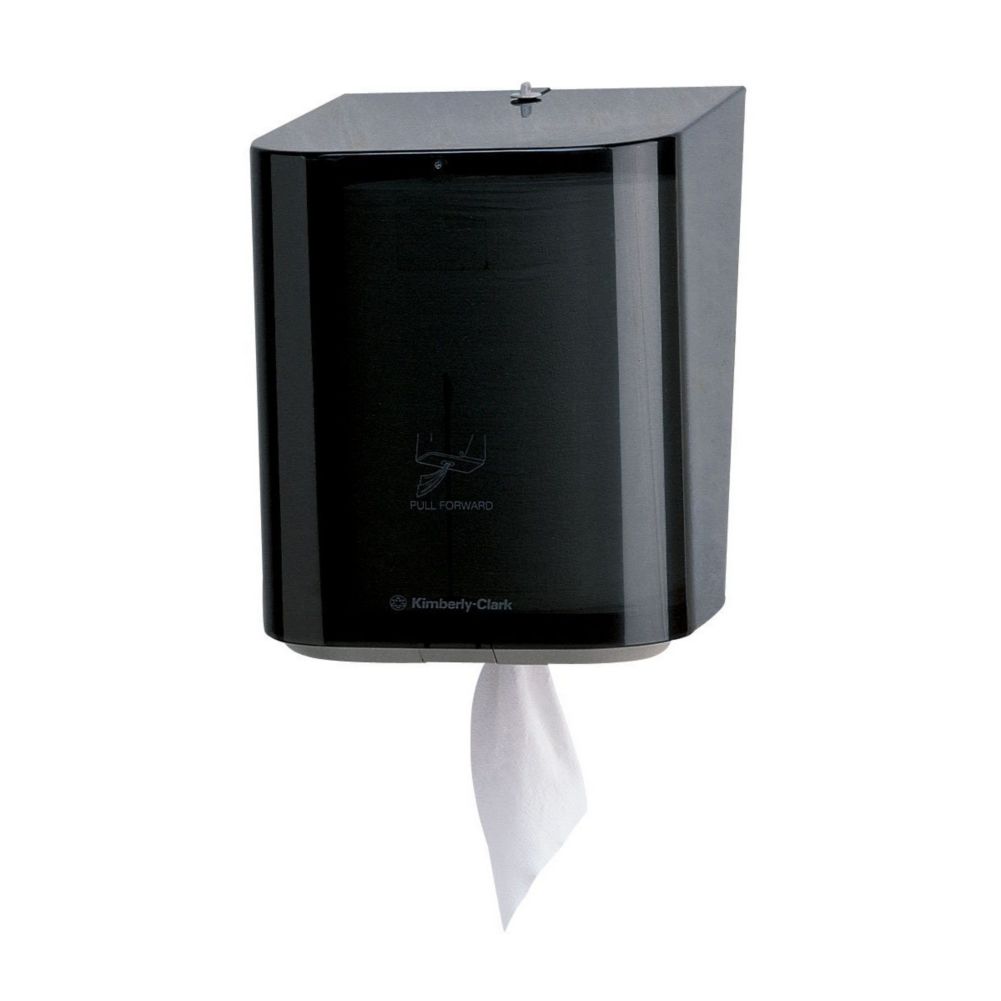 Kimberly Clark 09335 In-Sight Black Towel Center-Pull Towel Dispenser ...