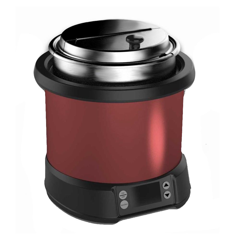 Vollrath® 74110140 Mirage Red 11 Quart Induction Rethermalizer ...