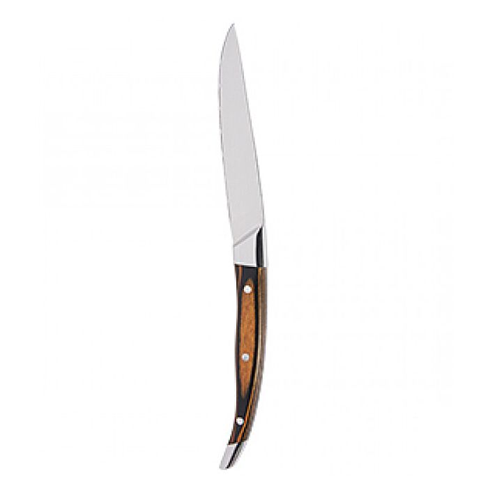 Chef & Sommelier FJ507 BR/BL Pakkawood Handle 9.63: Steak Knife- Dozen ...