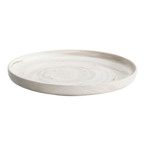 Oneida L6200000156 Marble 11" Raised Rim Plate -12 / CS | Wasserstrom