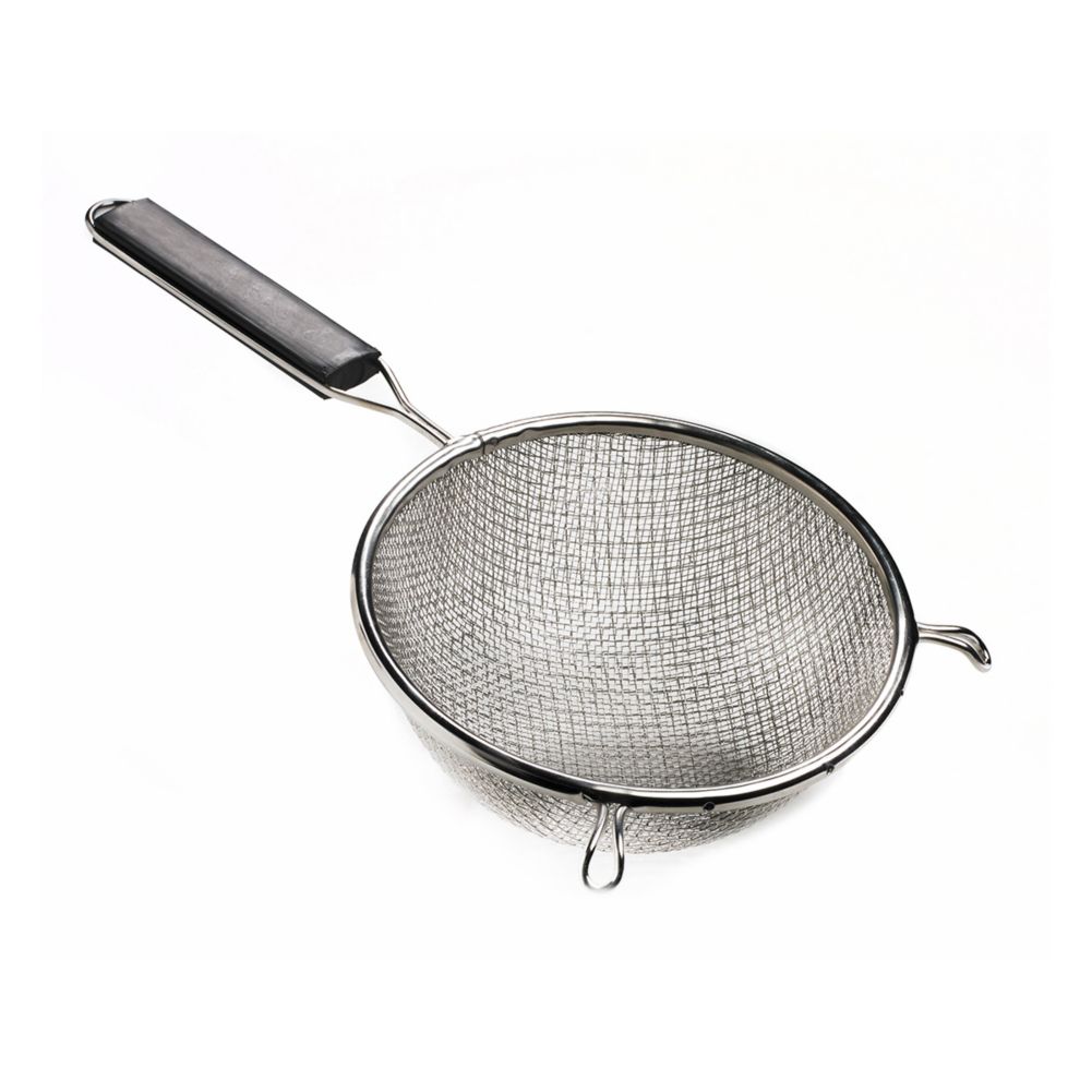 Browne Foodservice 18198 Medium S/S 8" Double Mesh Strainer | Wasserstrom