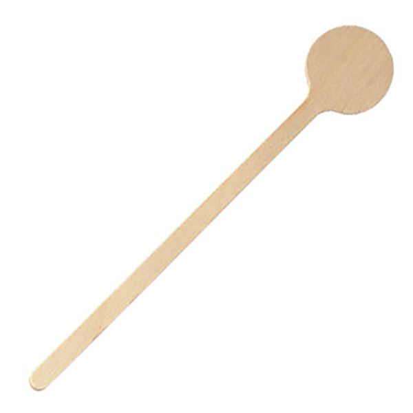 WNA SPSTWDDC6 Wood 6" Stirrer with Disc - 500 / BX | Omega