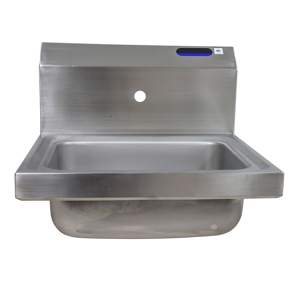 Darling Food Service Hand Sink with One Faucet Hole | Wasserstrom