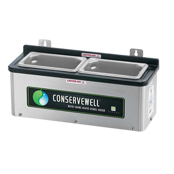 Server Products 87740 120 Volt Conservewell Heated Utensil Holder ...