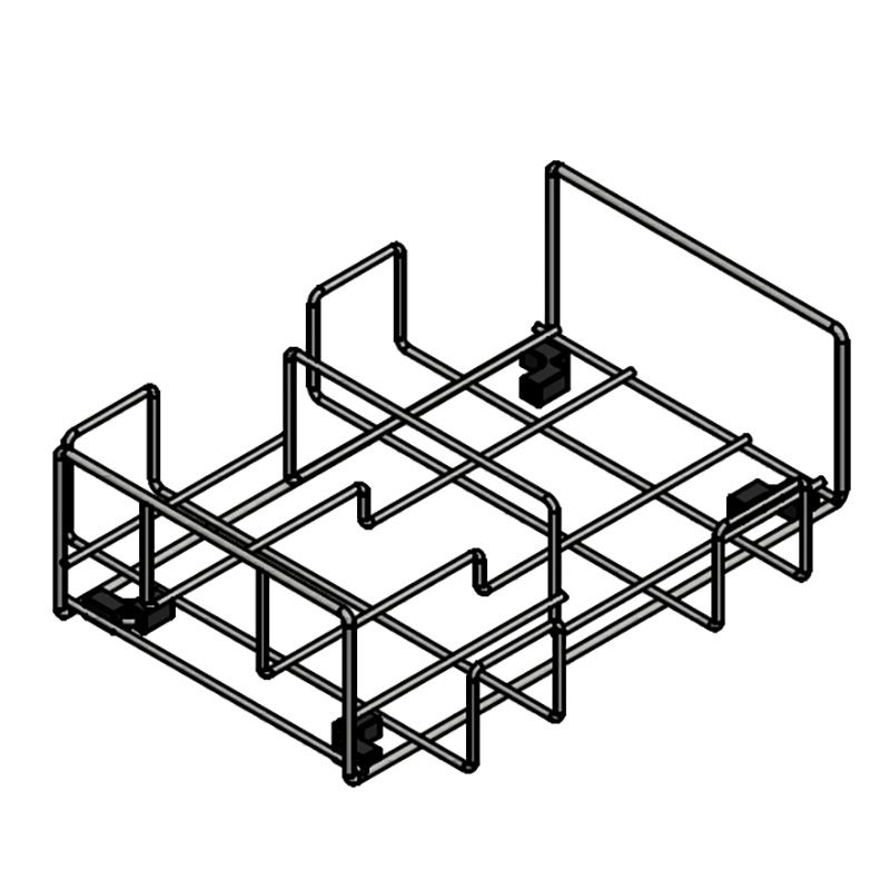 Franke 27805028 Clamshell Box Holder Packaging Dispenser | Wasserstrom