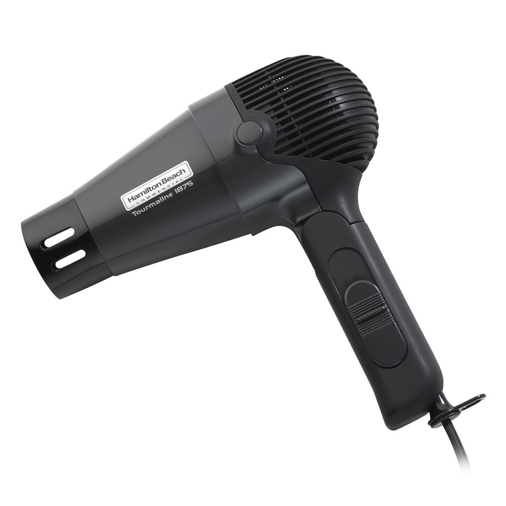 Hamilton Beach Commercial HHD601 Black 3-Speed 1875W Hair Dryer ...
