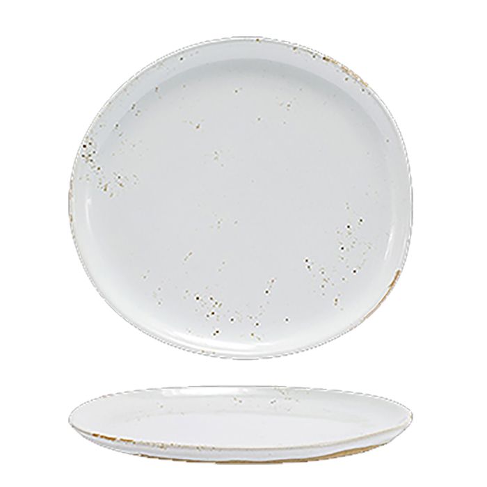 FOH DDP069BEP22 Artefact Ash 9" Plate - 6 / CS | Wasserstrom