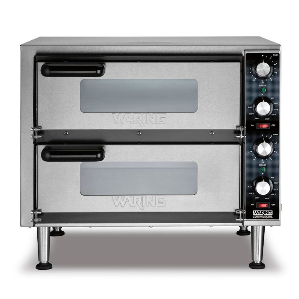 Waring Products WPO350 Medium Duty Double Deck Pizza Oven | Wasserstrom